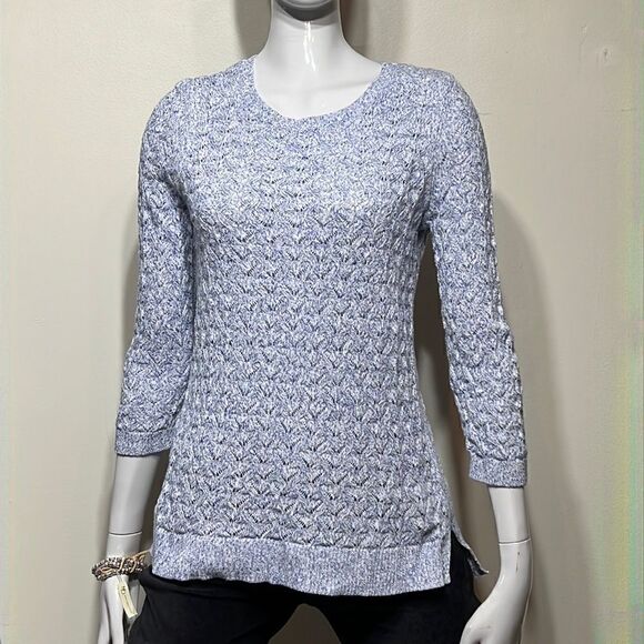 Talbots | Sweaters | Talbotspointellecottonlinensweater | Poshmark